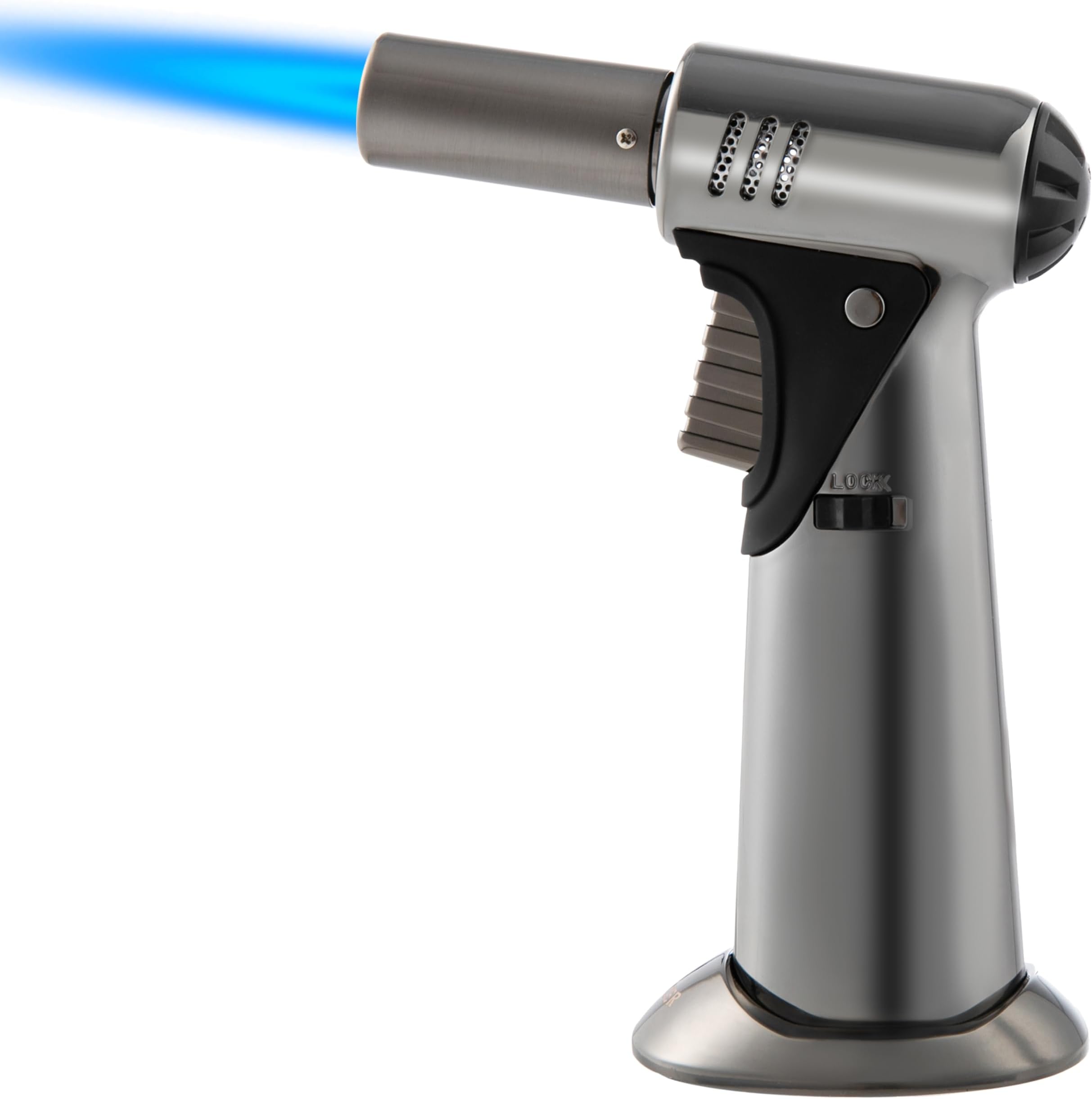 Amazon.com: Spozer Butane Torch Lighter Refillable Kitchen Torch with ...