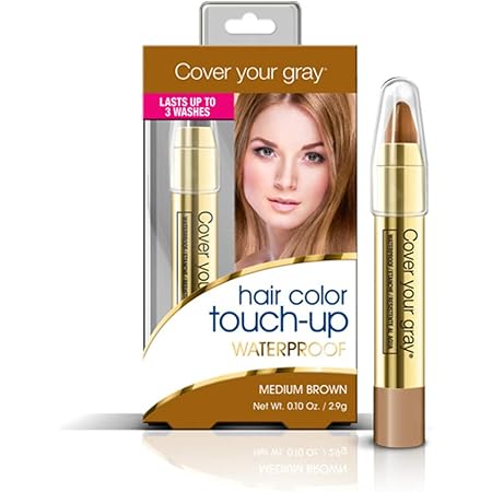 Amazon.com: Cover Your Gray Touch-Up Stick - Medium Brown : Beauty ...