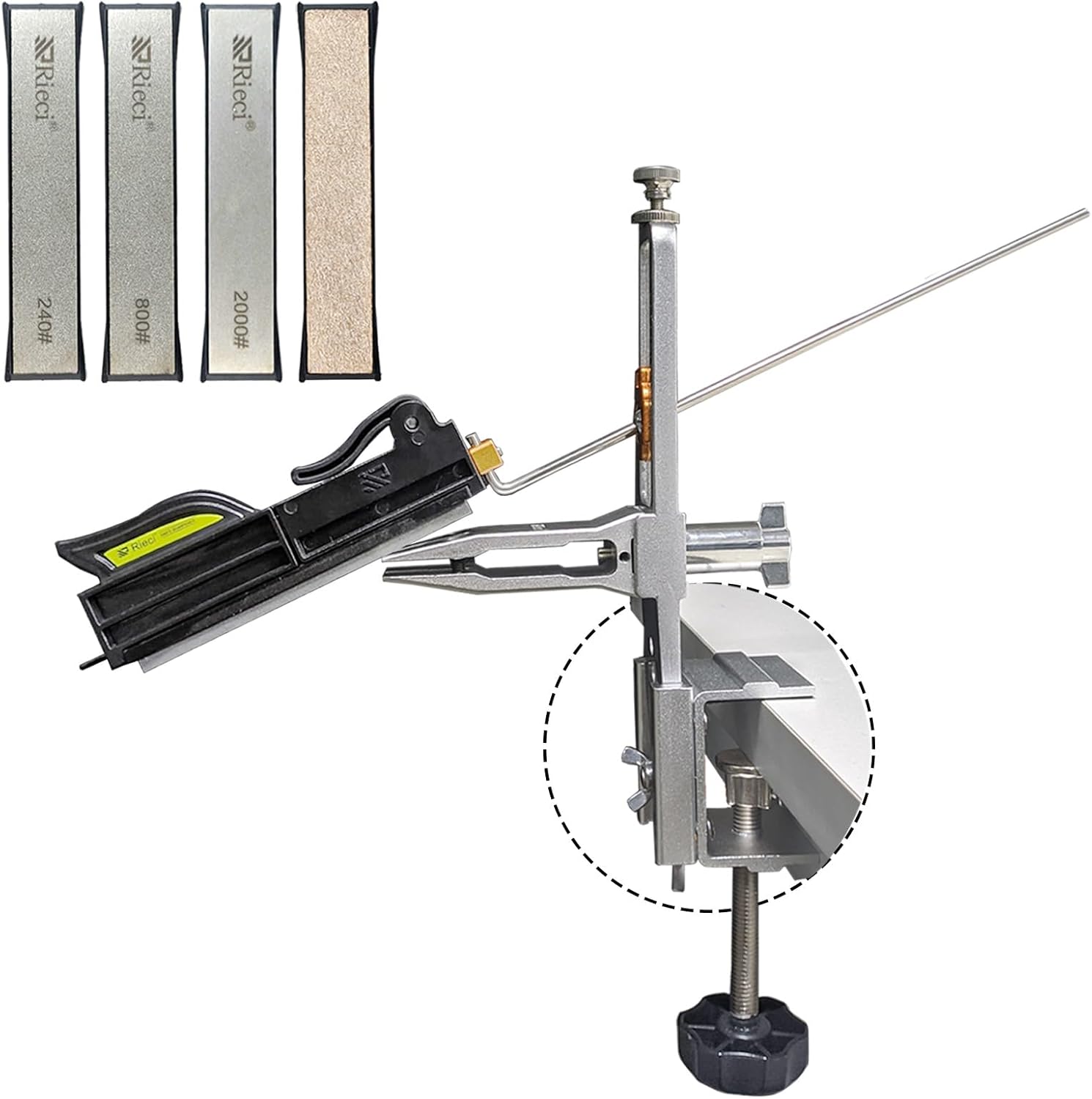 Amazon.com: Knife Sharpener Tool, Precision Adjust 360° Rotation Flip ...