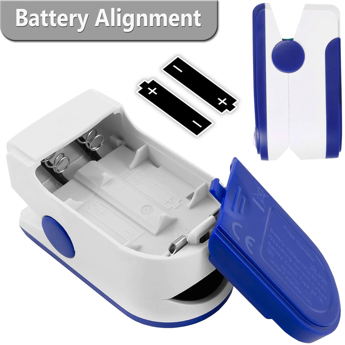 UPGRADE Pulse Oximeter – Oxygen Monitor Finger for Adults and Child ...