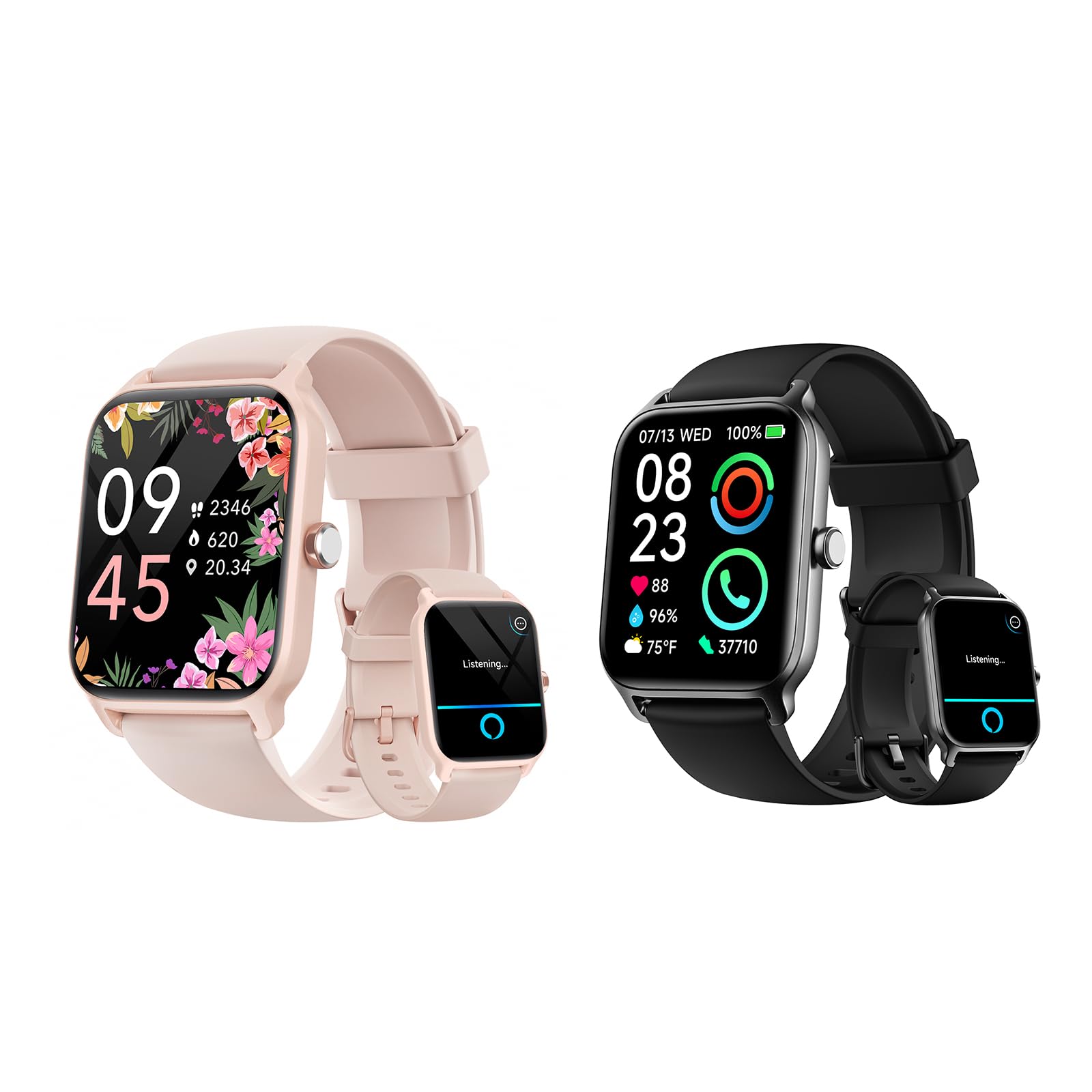 Amazon.com: Fitpolo Smart Watches for Women Android & iPhone - W13 ...