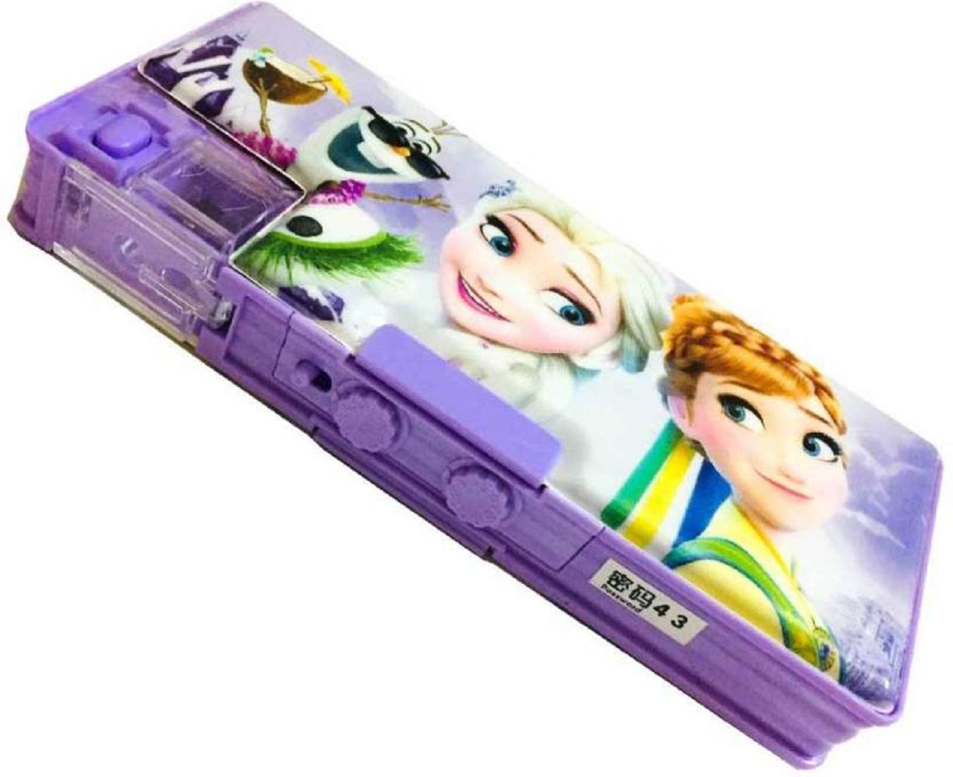 Patly Double Sided Compass Sharpener Pattern with Password Number Lock ...