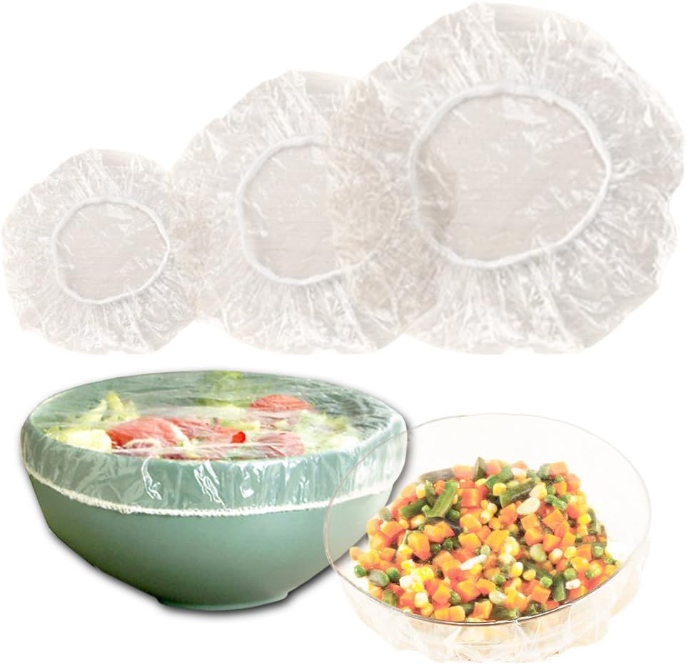 Amazon.com: Set of 12 Reusable Elastic Bowl, Dish & Plate Covers - 3 ...