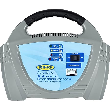 Ring Automotive RSC804 smart car battery charger 6v 12v 4A : Amazon.co ...