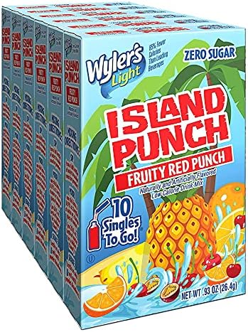 Amazon.com: Wyler's Light Island Punch, 10 CT (Pack of 6) (Fruity Red ...