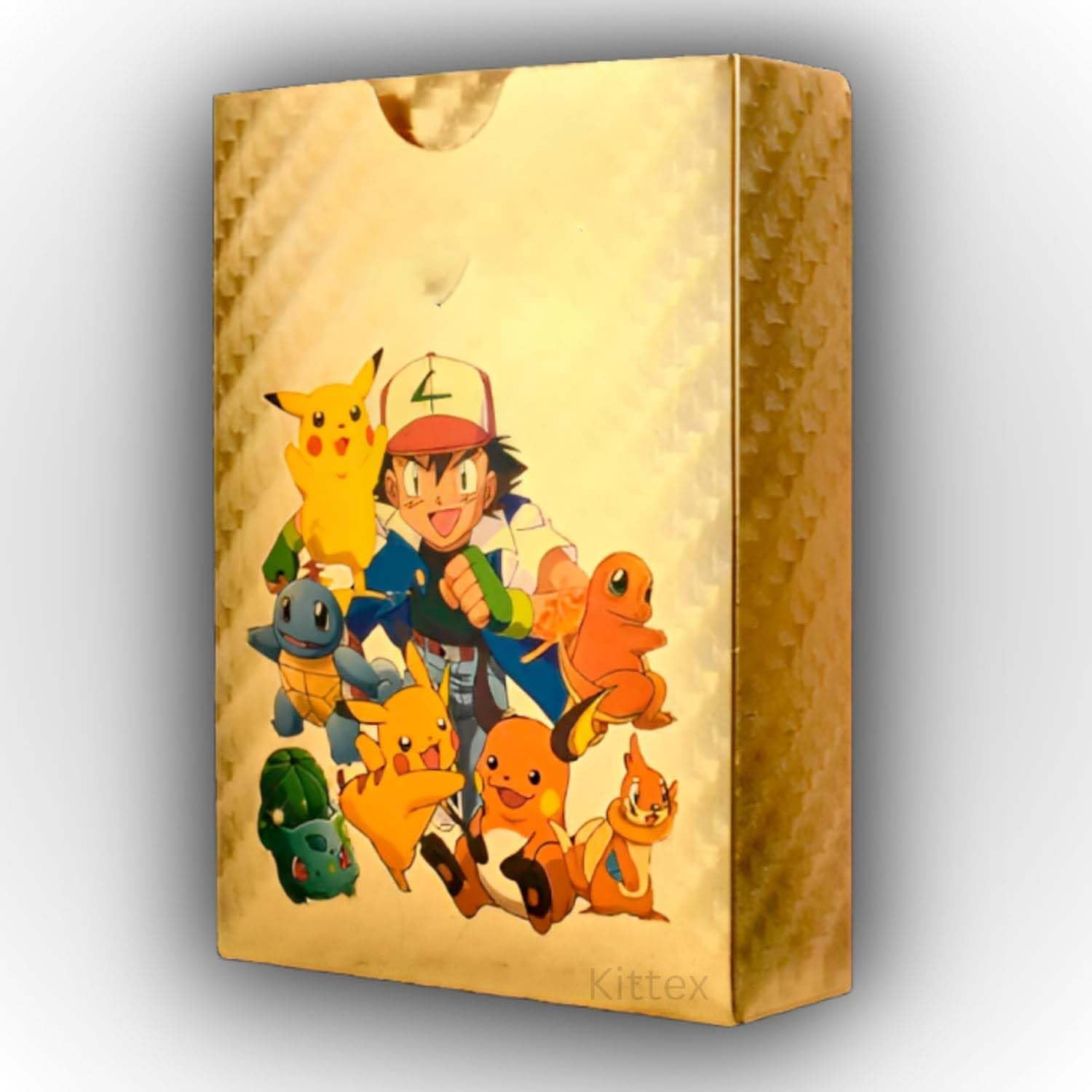 Buy 55 PCS Gold Foil Card Assorted Cards TCG Deck Box - V Series Cards ...