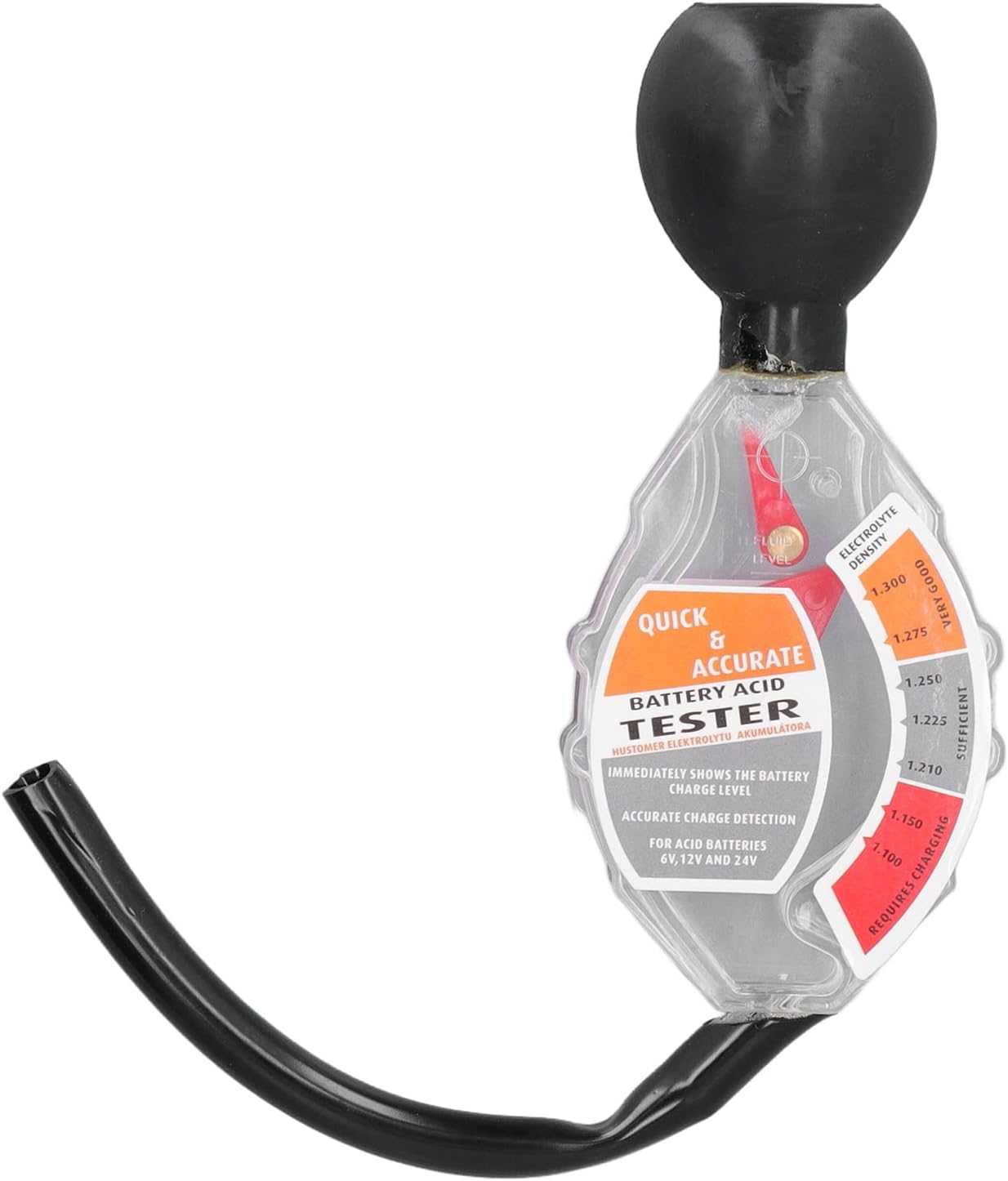 Amazon.com: Weojeviy Battery Testing Hydrometer, Universal Car Battery ...