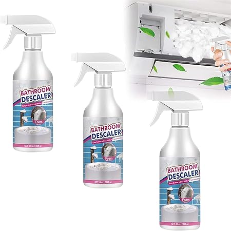 Bathroom Descaler Spray,Jue Fish Bathroom Descaler,Stubborn Stain ...