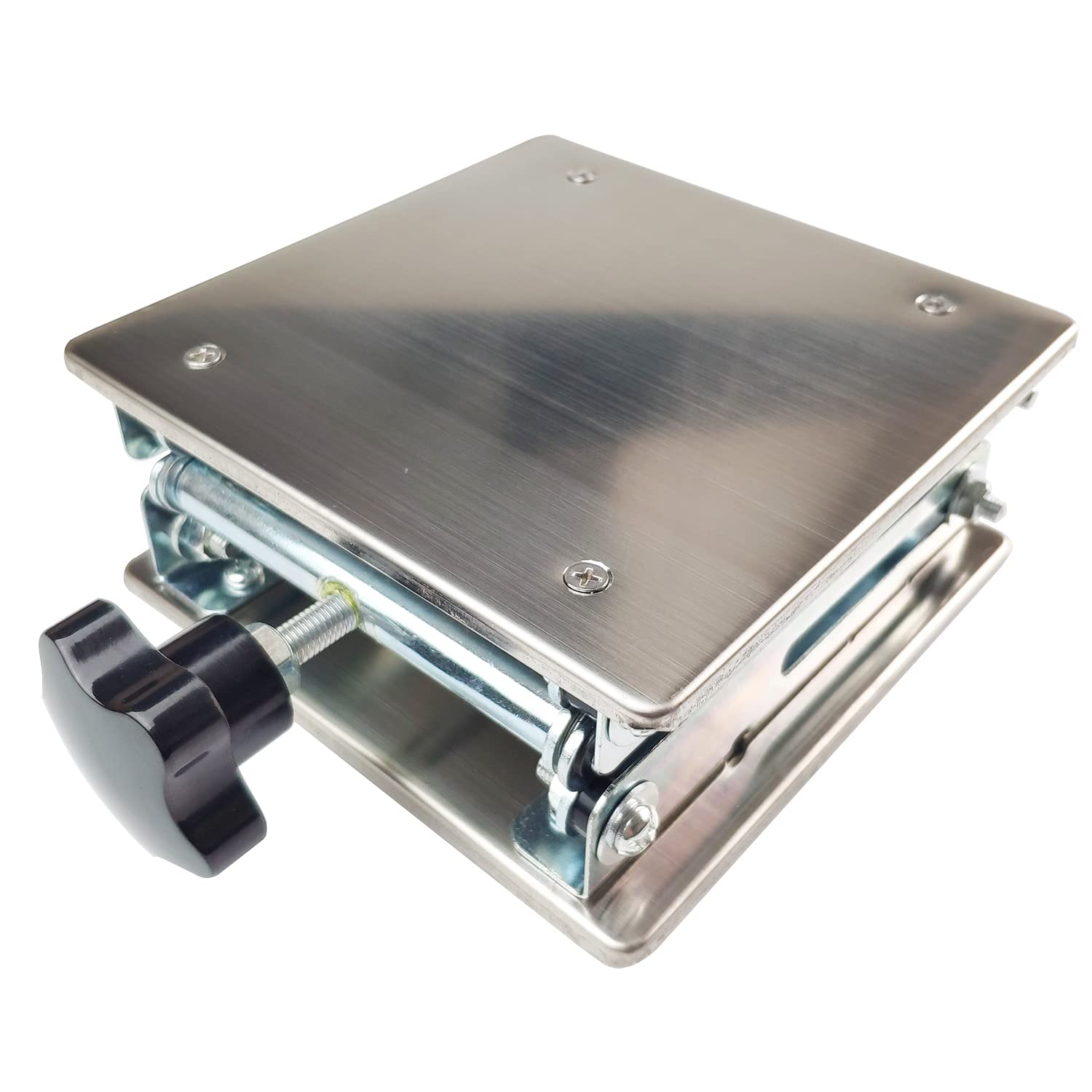 Snapklik.com : JENSWILL 6" X6" Lift Table Stainless Steel Lab Jack ...