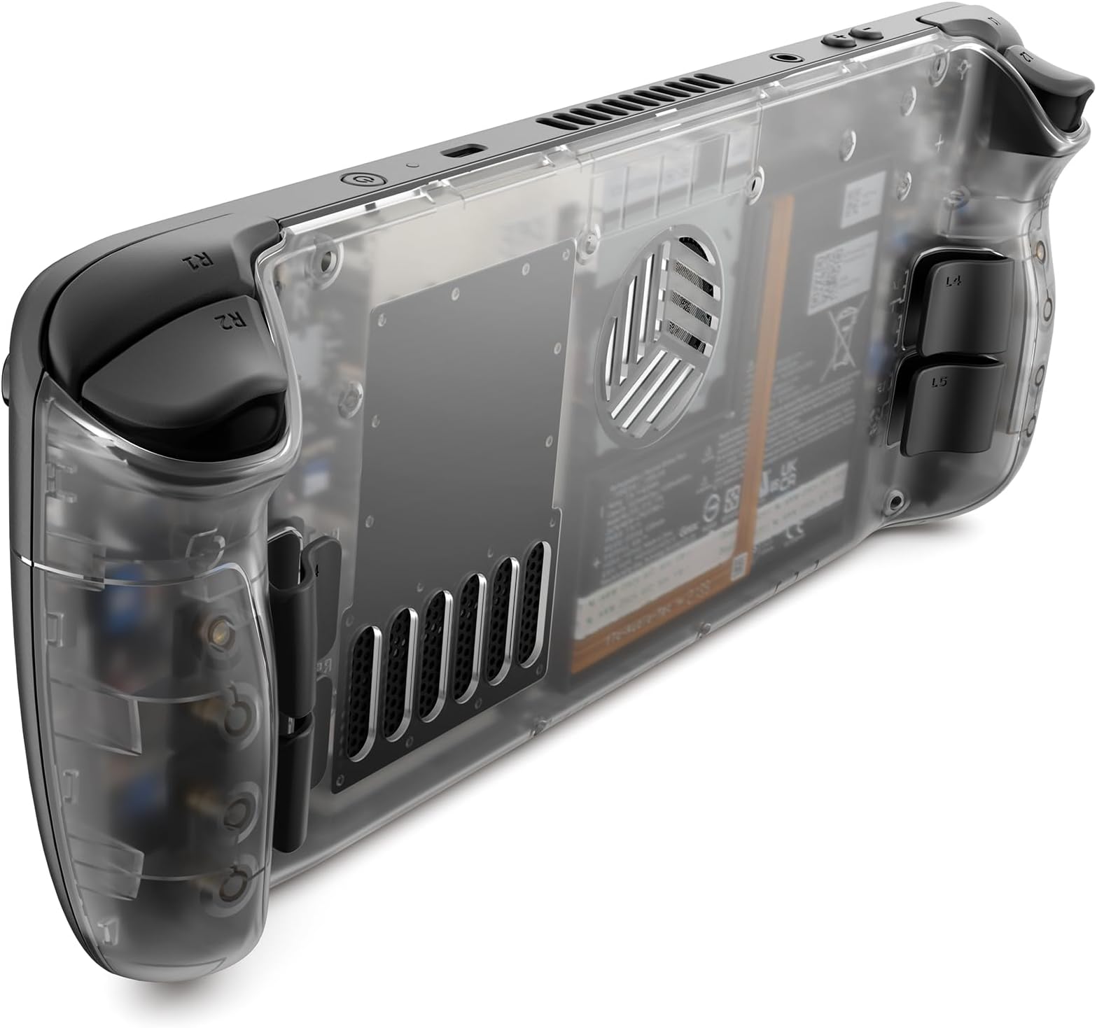 Amazon.com: JSAUX Transparent Back Plate Compatible with Steam Deck ...