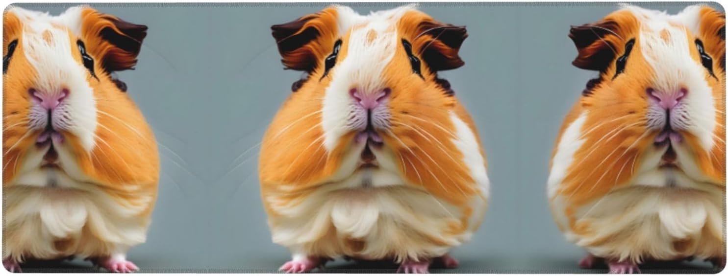 Amazon.com: berbo Cut Guinea Pig Large Rubber Keyboard Mat ...