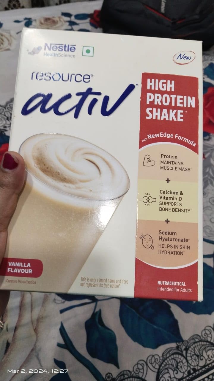 Nestlé Resource Activ, High Protein Shake with New Edge Formula ...