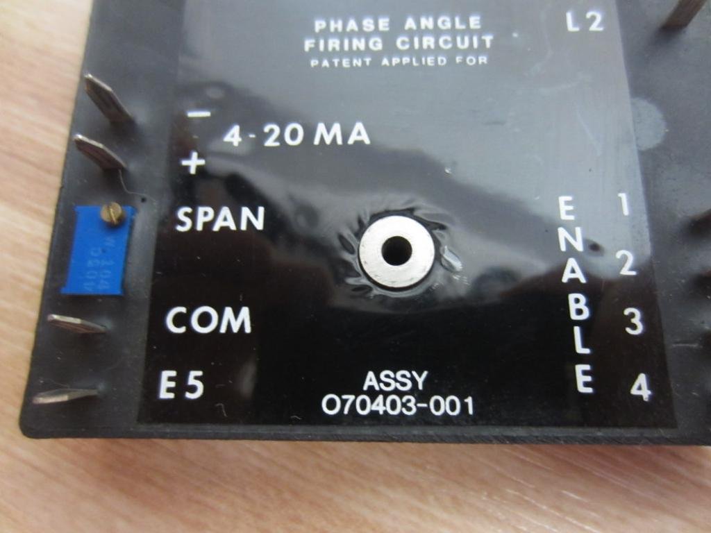 RESEARCH INC. 070403-001 PHASE ANGLE Firing Circuit 208/240: Amazon.com ...