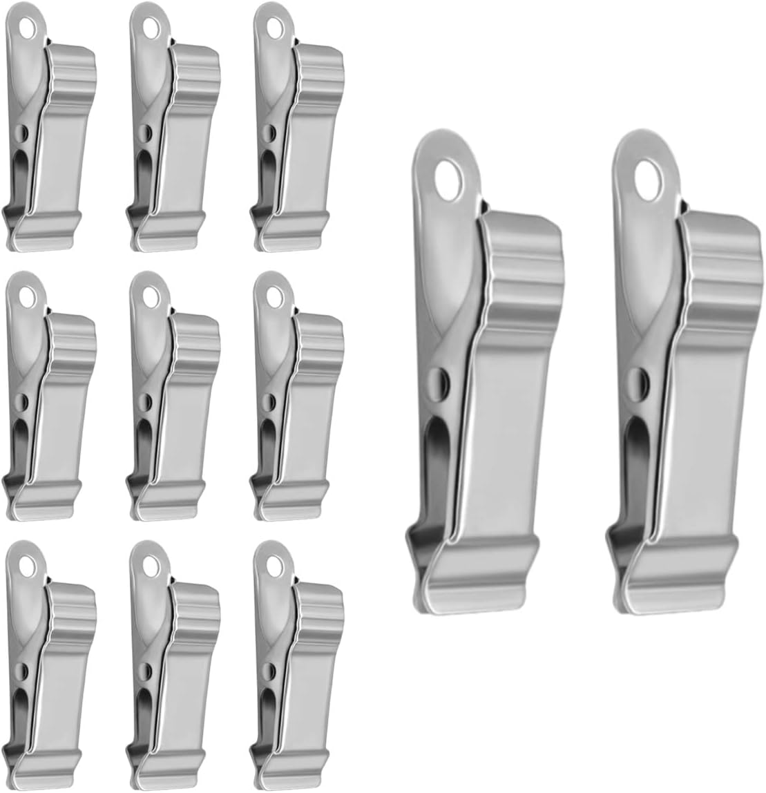 10PCS Mini Alligator Clips Metal Mini Clamps 1.57 X 0.5 Inch Mini ...