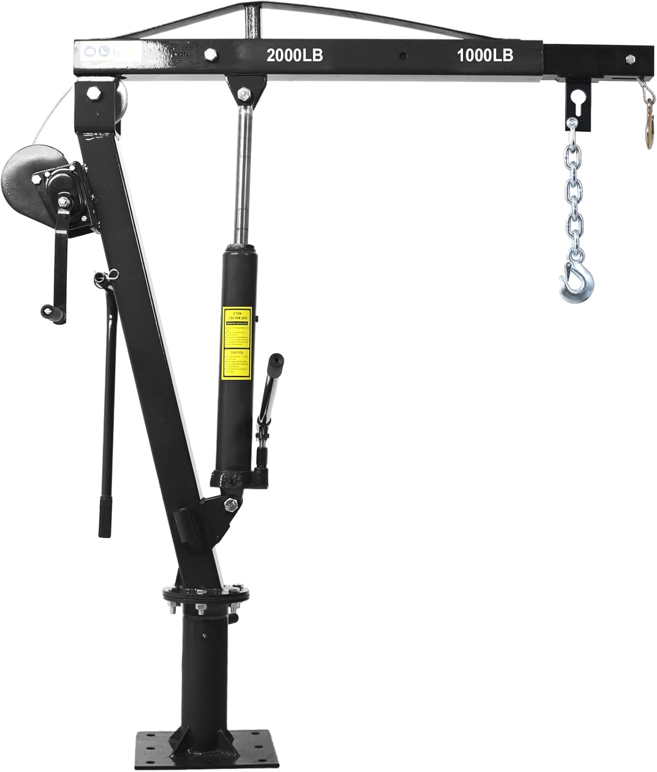 Hydraulic Pickup Truck Crane with Hand Winch - Nepal | Ubuy