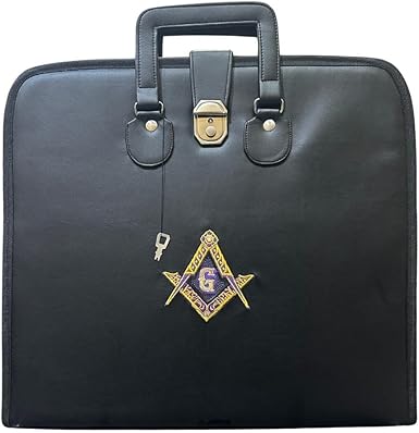 Amazon.com: Generic Masonic Blue Lodge Master Mason Soft Apron Case for ...