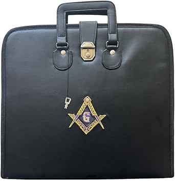 Amazon.com: Generic Masonic Blue Lodge Master Mason Soft Apron Case for ...