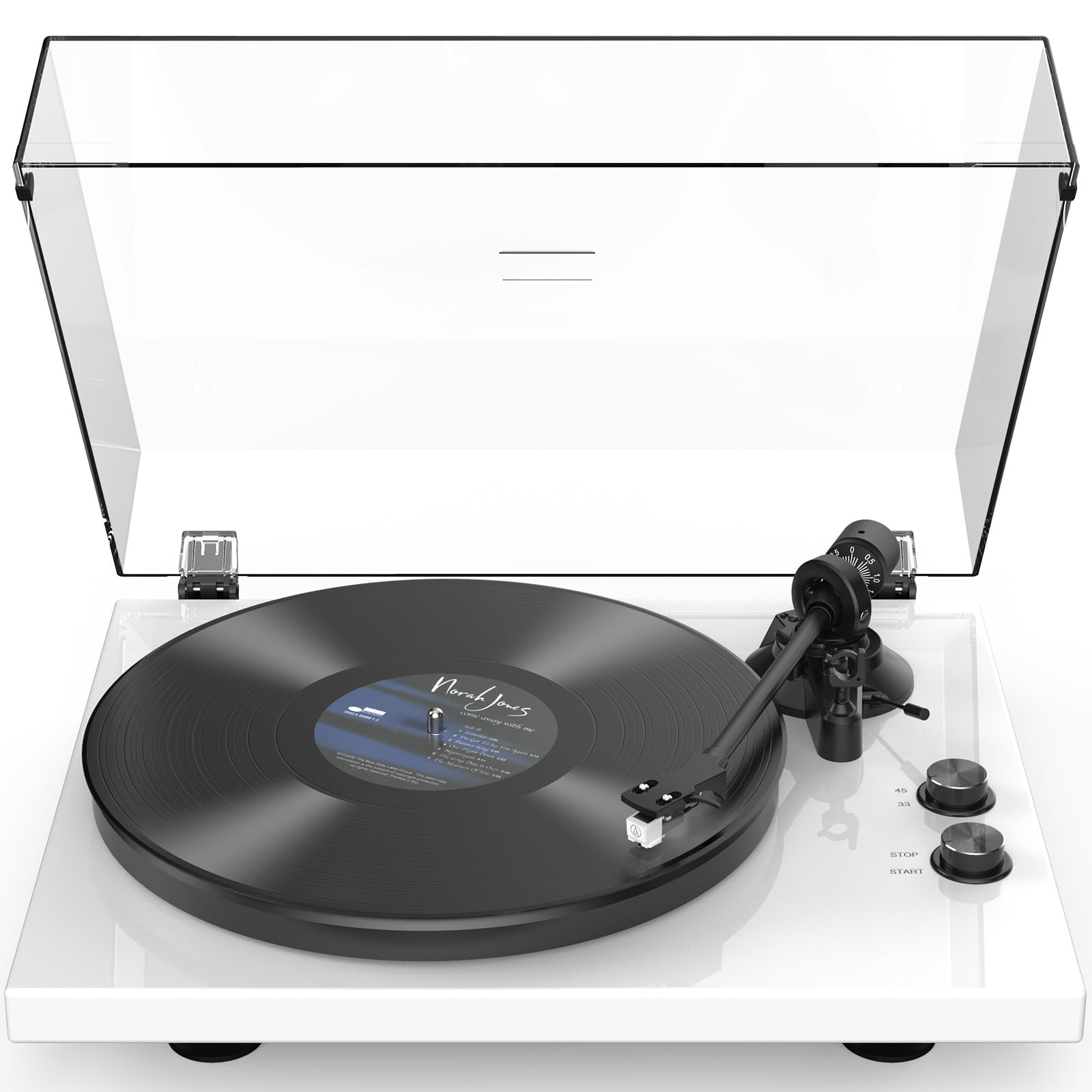 Amazon.com: Turntables Record Player Wireless Output Connectivity Vinyl ...