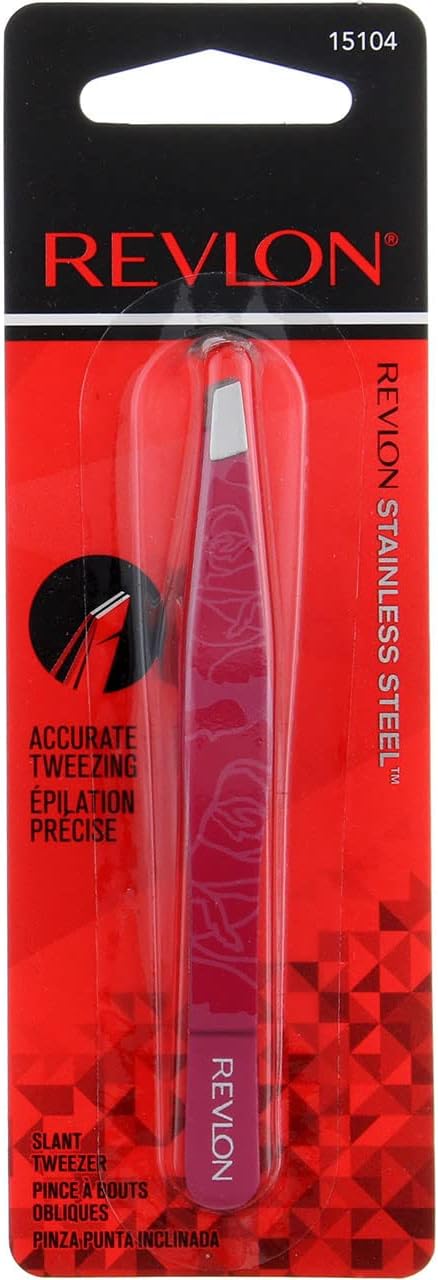 Amazon.com: Revlon Stainless Steel Accurate Tweezing 1 ea (Pack of 2 ...