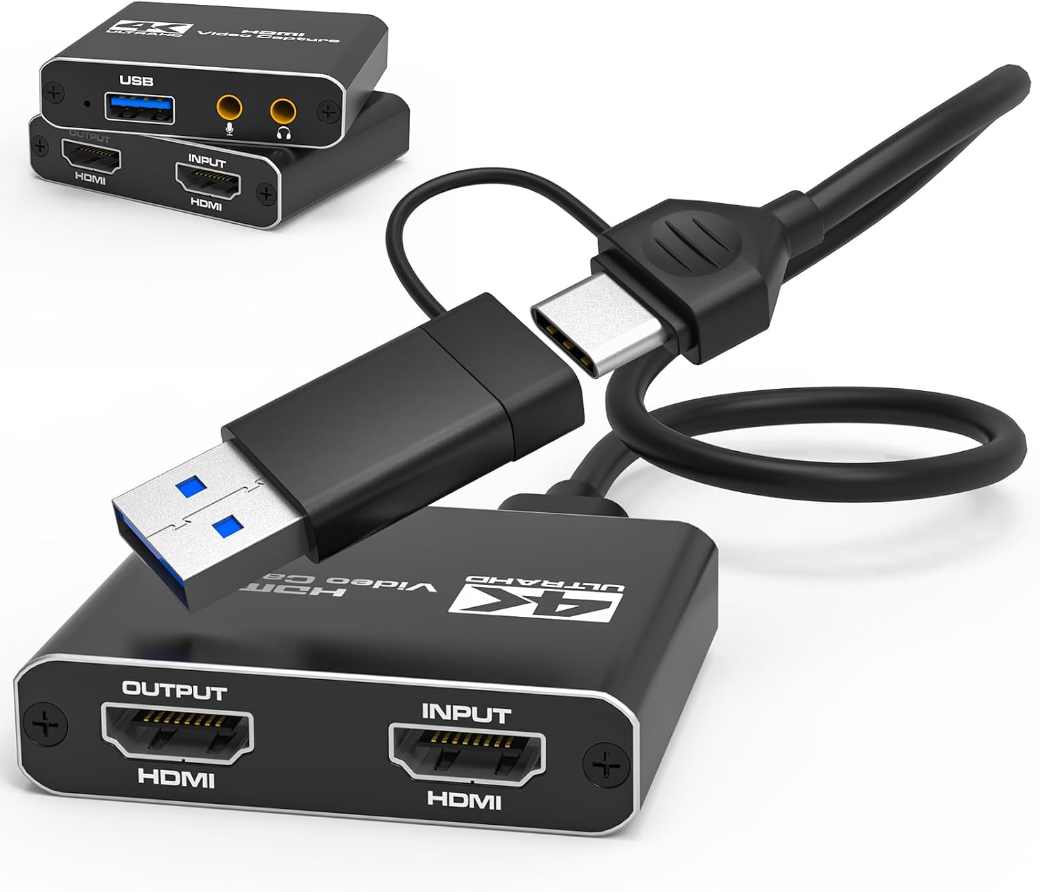 Amazon.com: USB 3.0 Video Capture Card Streaming or Recording in ...