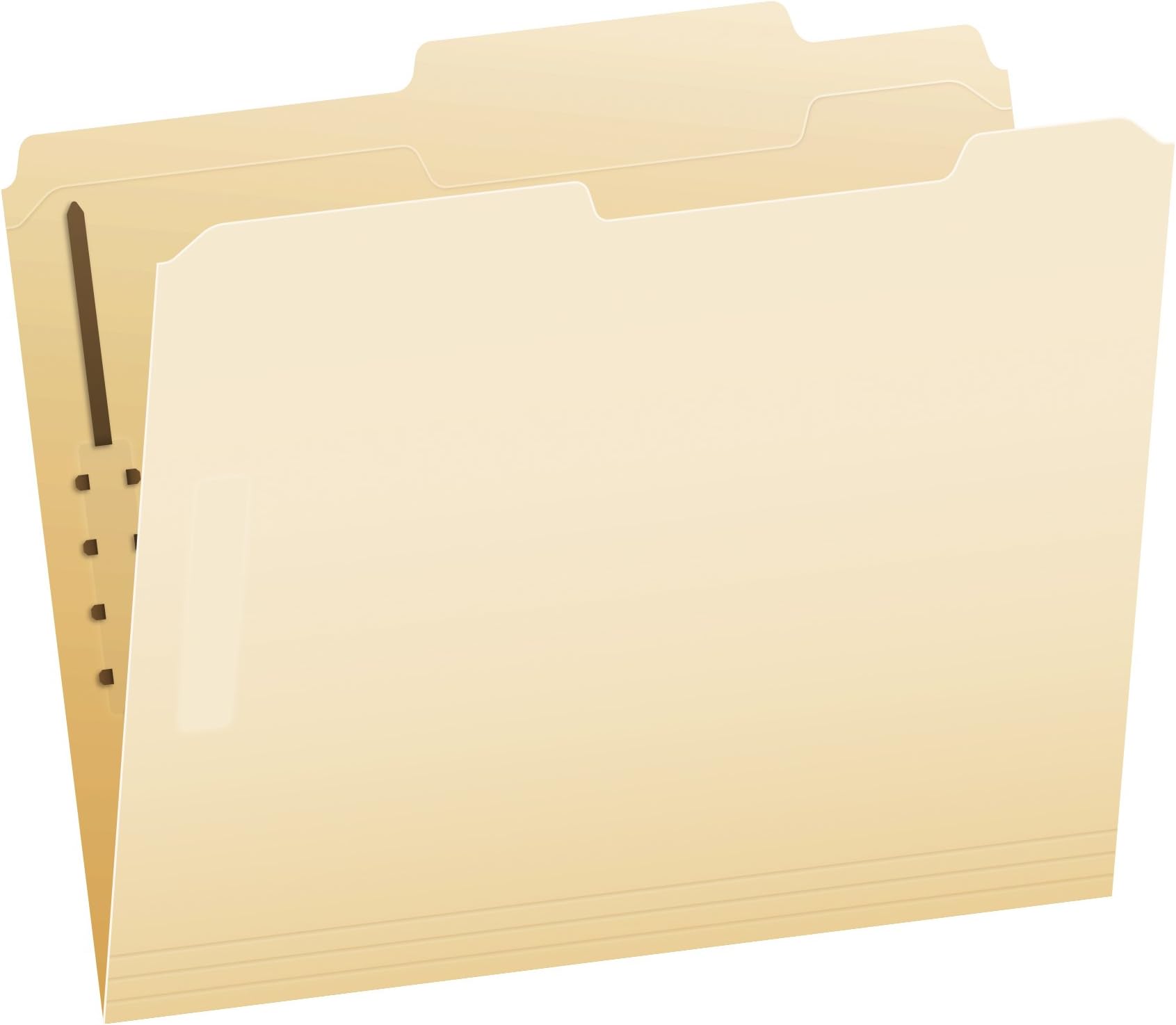 Amazon.com : Office Depot Manila Fastener Folders, 1 Fastener, 1/3 Tab ...