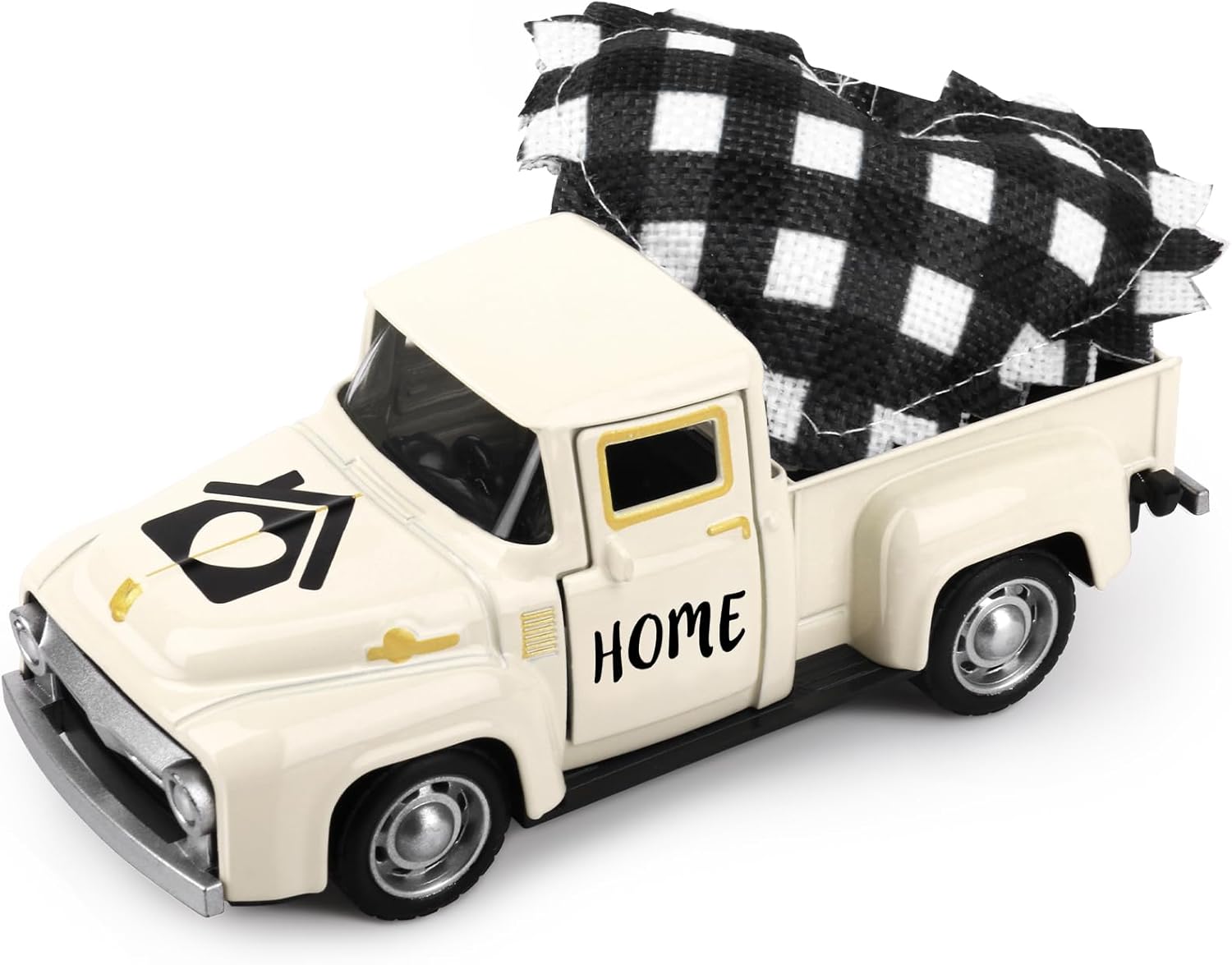 Amazon.com: Lemicin Vintage Metal Truck Mini Farmhouse Metal Farm Truck ...