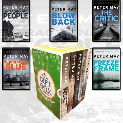 Enzo Files Collection Peter May 5 Books Bundle Gift Wrapped Slipcase ...