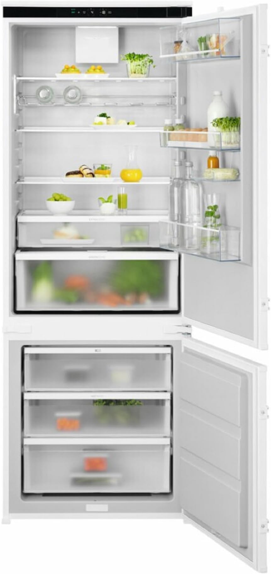 Electrolux KNR7TE75S - Frigorifero combinato, 376 litri, Incasso, No ...