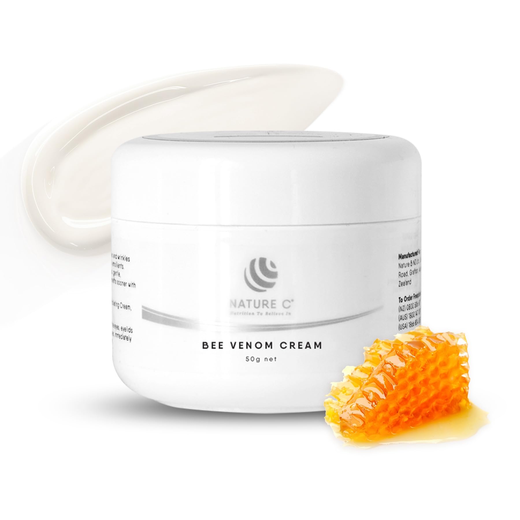 NatureBee Bee Venom Cream | Natural Pain Relief for Joint & Muscle Pain ...