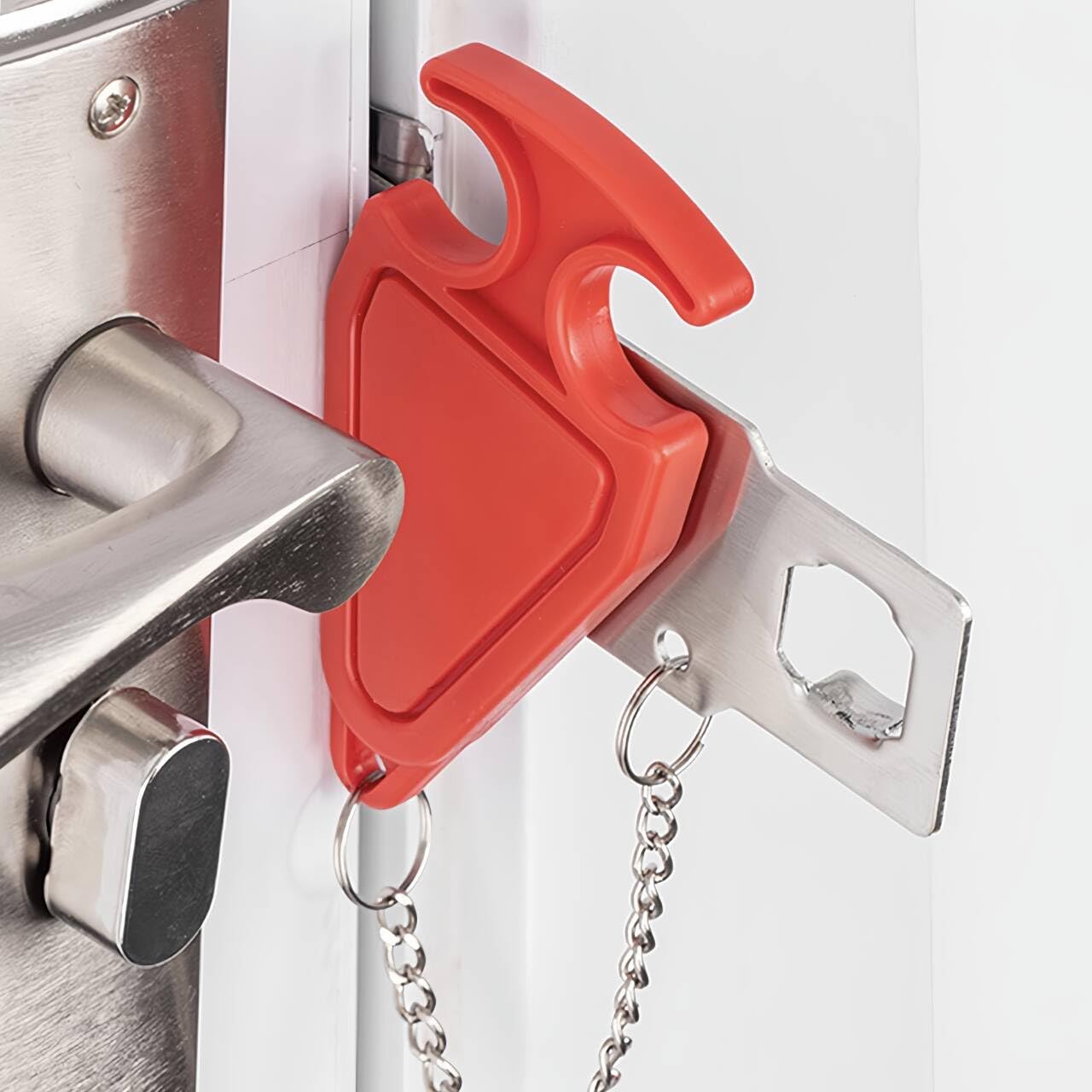 Portable Door Lock for Home and Travel Safety, Travel Lock, Airbnb Lock ...