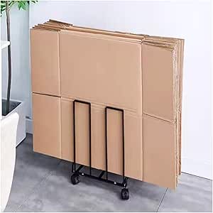 Amazon.com: Carton Storage Rack, Steel Carton Stand with Braking ...