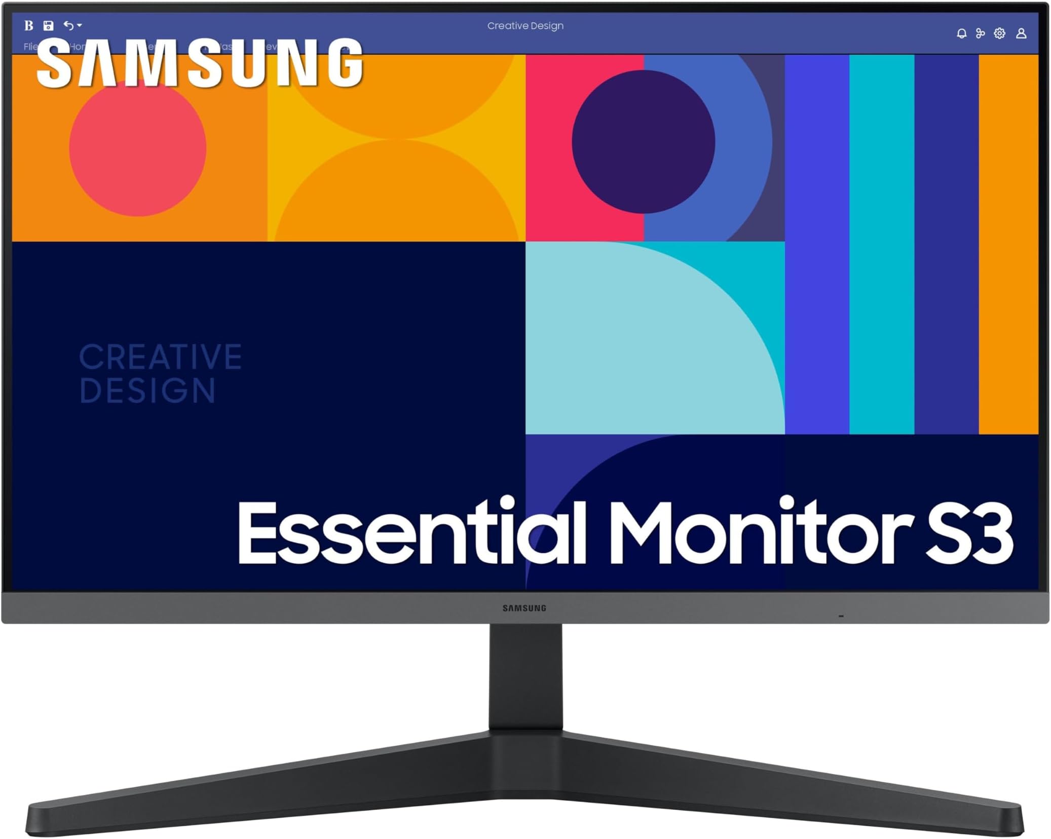 Samsung 24-inch (60.46cm) FHD, IPS Display, 100 Hz, 1920 x 1080 Flat ...