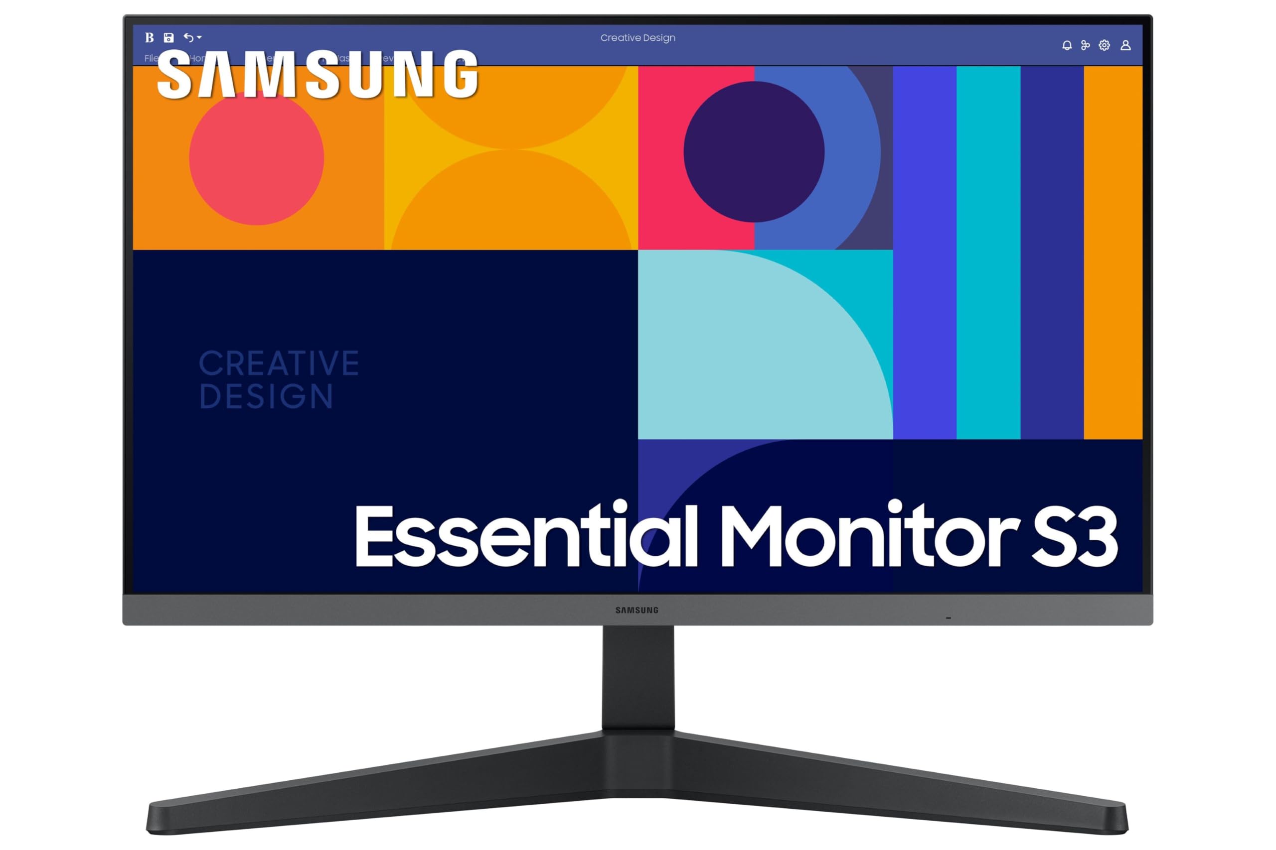 Samsung 24-inch (60.46cm) FHD, IPS Display, 100 Hz, 1920 x 1080 Flat ...