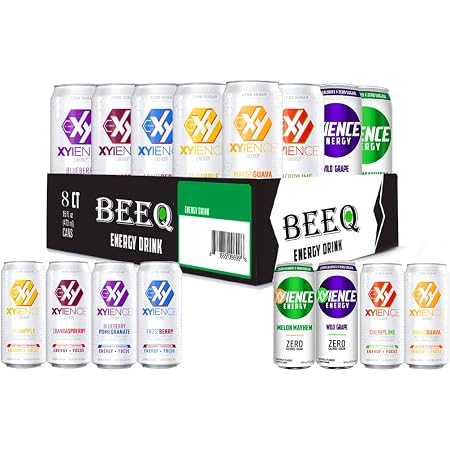 Amazon.com : XYIENCE Energy Drink | Fuji Apple | Sugar Free | Zero ...