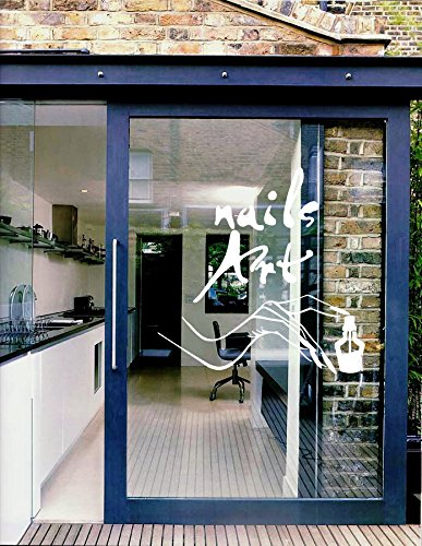 Amazon.com: Wall Window Decal Sticker Nail Salon Nails Nail Art Polish ...