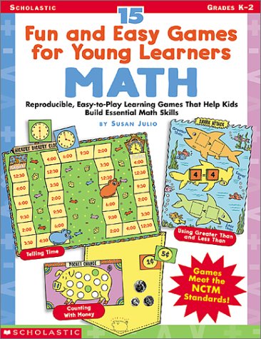 Amazon.com: 15 Fun and Easy Games for Young Learners: Math ...