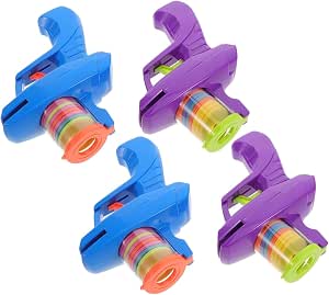 GOOHOCHY 4pcs Carrot Saucer Gun Disk Launcher for Boys and Girls ...