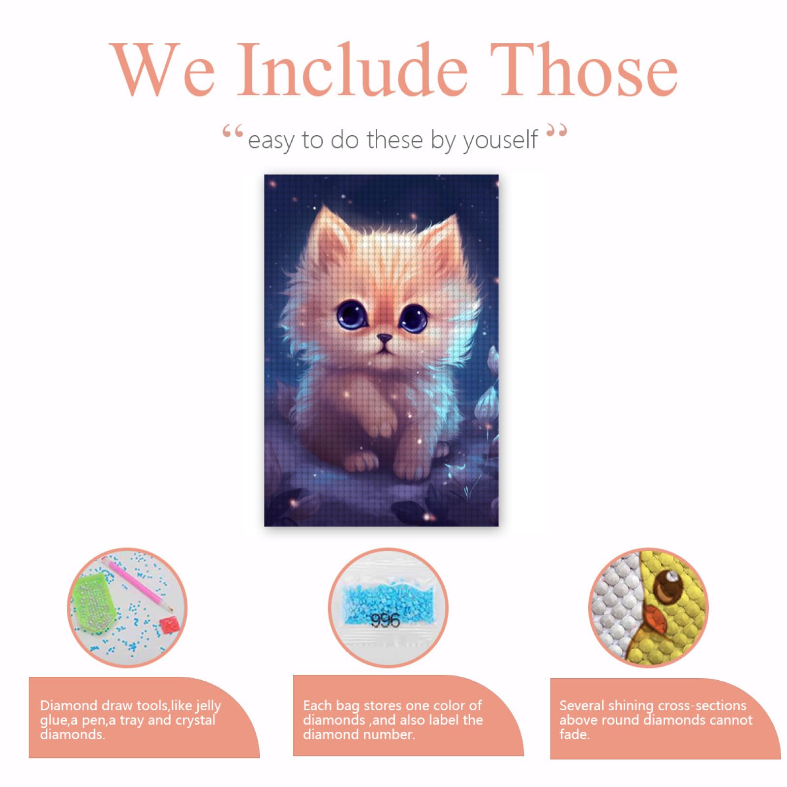 Sloth Diamond Art Kit For Kids With Frame – Sparkling Craft Activity ...