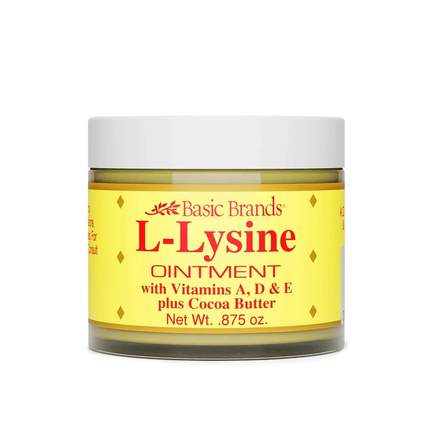 Amazon.com: Basic Brands L-Lysine Ointment, Cold Sore Fever Blister ...