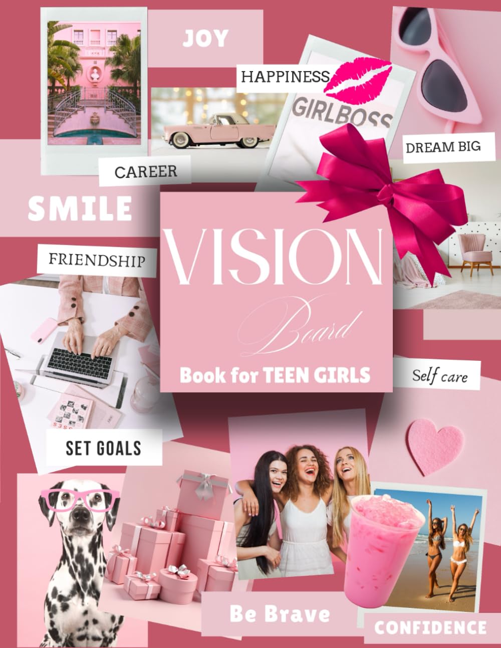 Vision Board Book for Teen Girls: Design Future with Powerful Inspiring ...