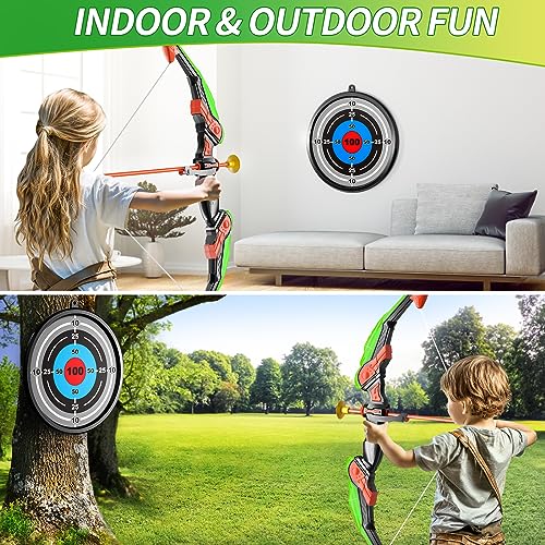 Snapklik.com : TEMI Bow And Arrow For 3 4 5 6 7 8 9 10 Year Old Kids ...