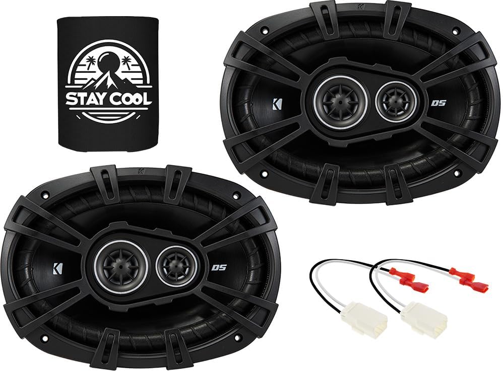 Amazon.com: Kicker CS Series 150 Watt 6 x 9 Inch Car Audio Coaxial ...