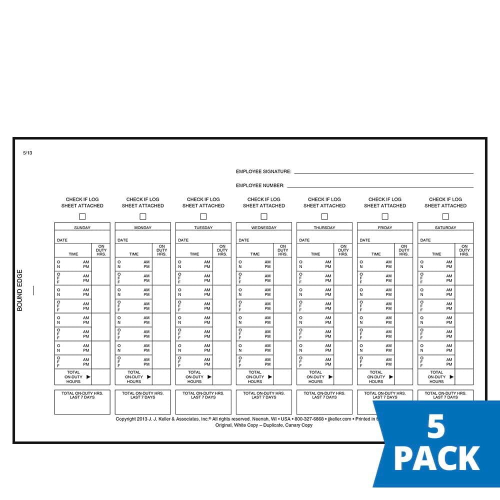 Printable Dot Log Book 20 FREE Printable Driver's Daily Log Books