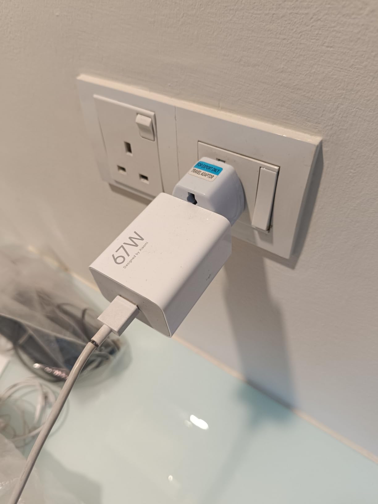 Type-G Plug Adapter UK Converter - (3pcs) India to UK Plug Adaptor for ...