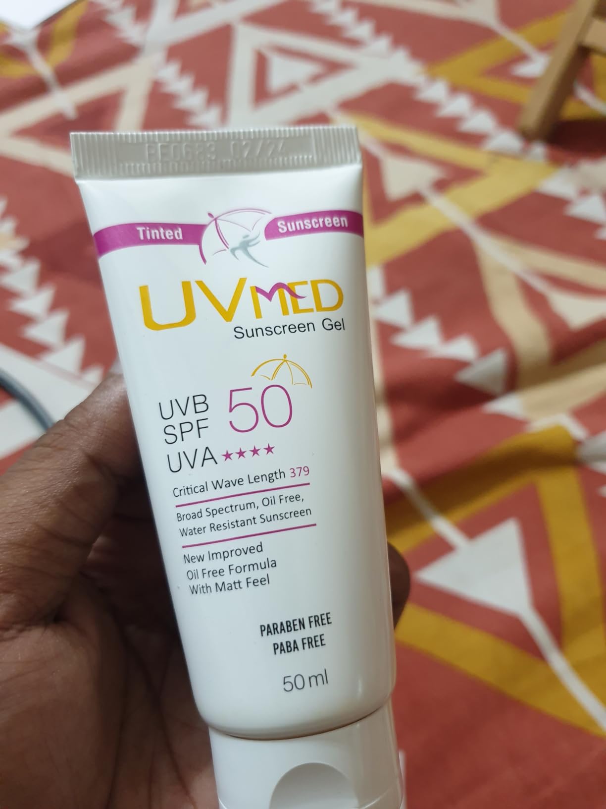 Uvmed Tinted Sunscreen Gel With SPF 50, 50ml : Amazon.in: Beauty