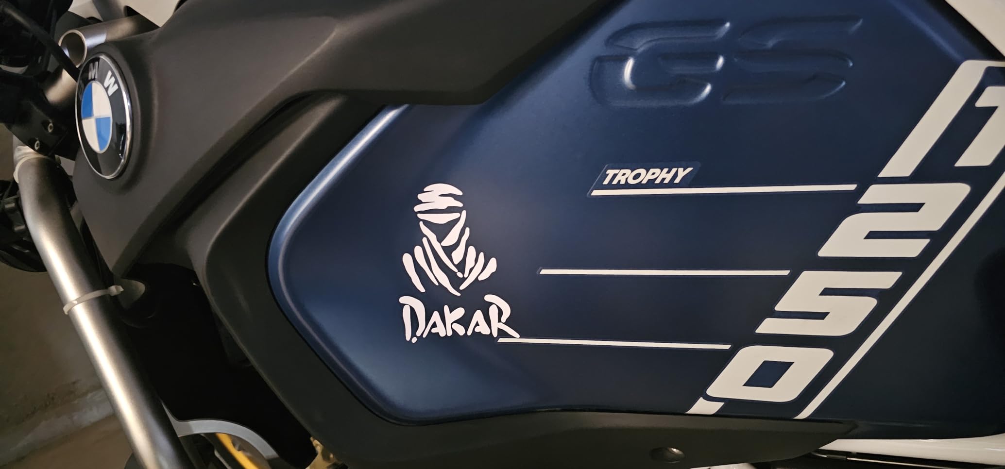 Sign Ever Dakar Rally Stickers Auto Bumper Sides Hood Vinyl White ...