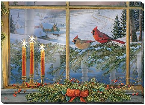 Amazon.com: Wild Wings Holiday Friends - Cardinals Lighted Wrapped ...