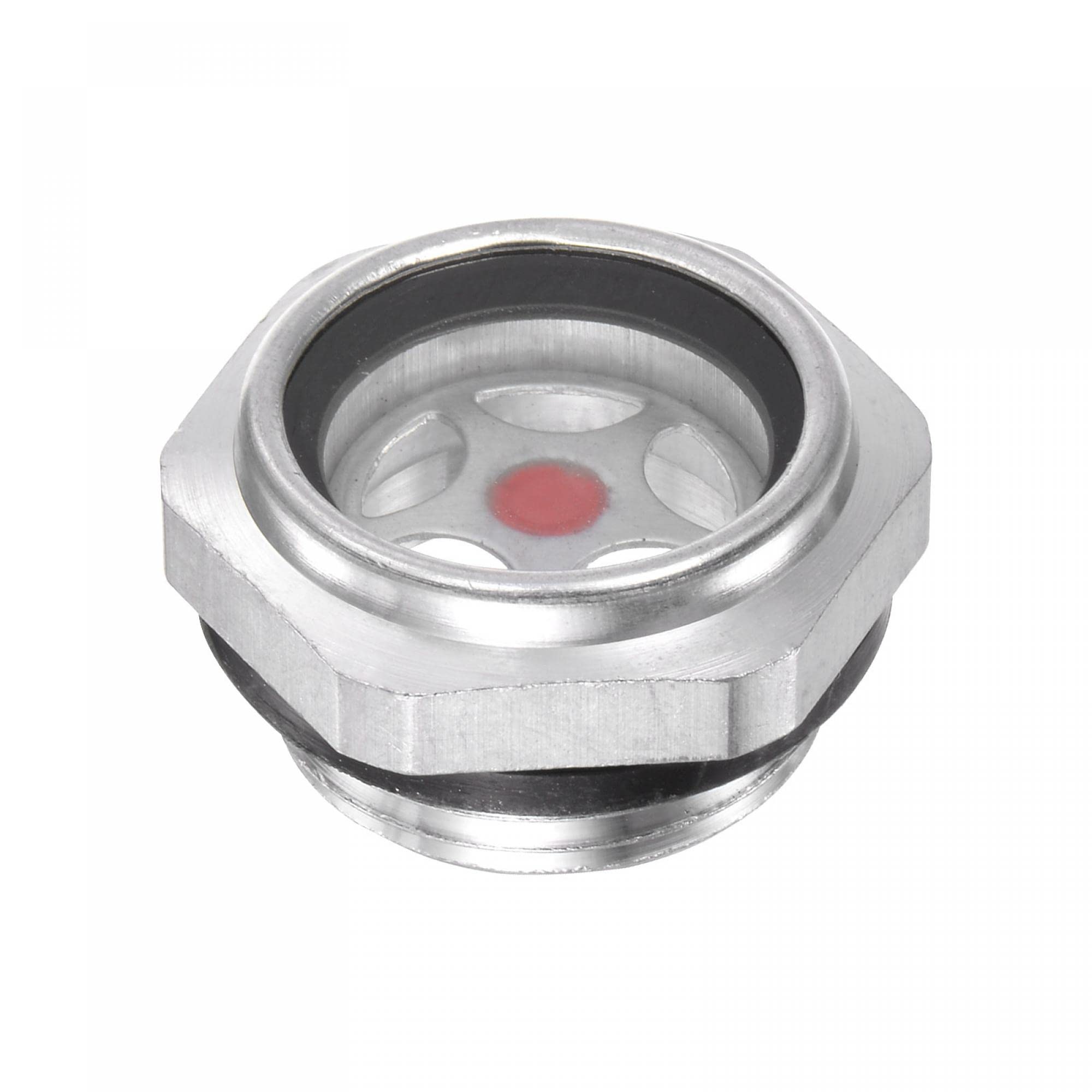 Buy uxcell Air Compressor Oil Level Gauge Glass G3/4" Male Threaded ...