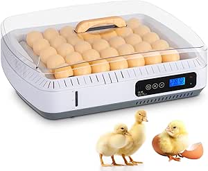 Amazon.com: 35 Egg Incubators for Hatching Eggs, Chicken Egg Incubator with Automatic Egg ...