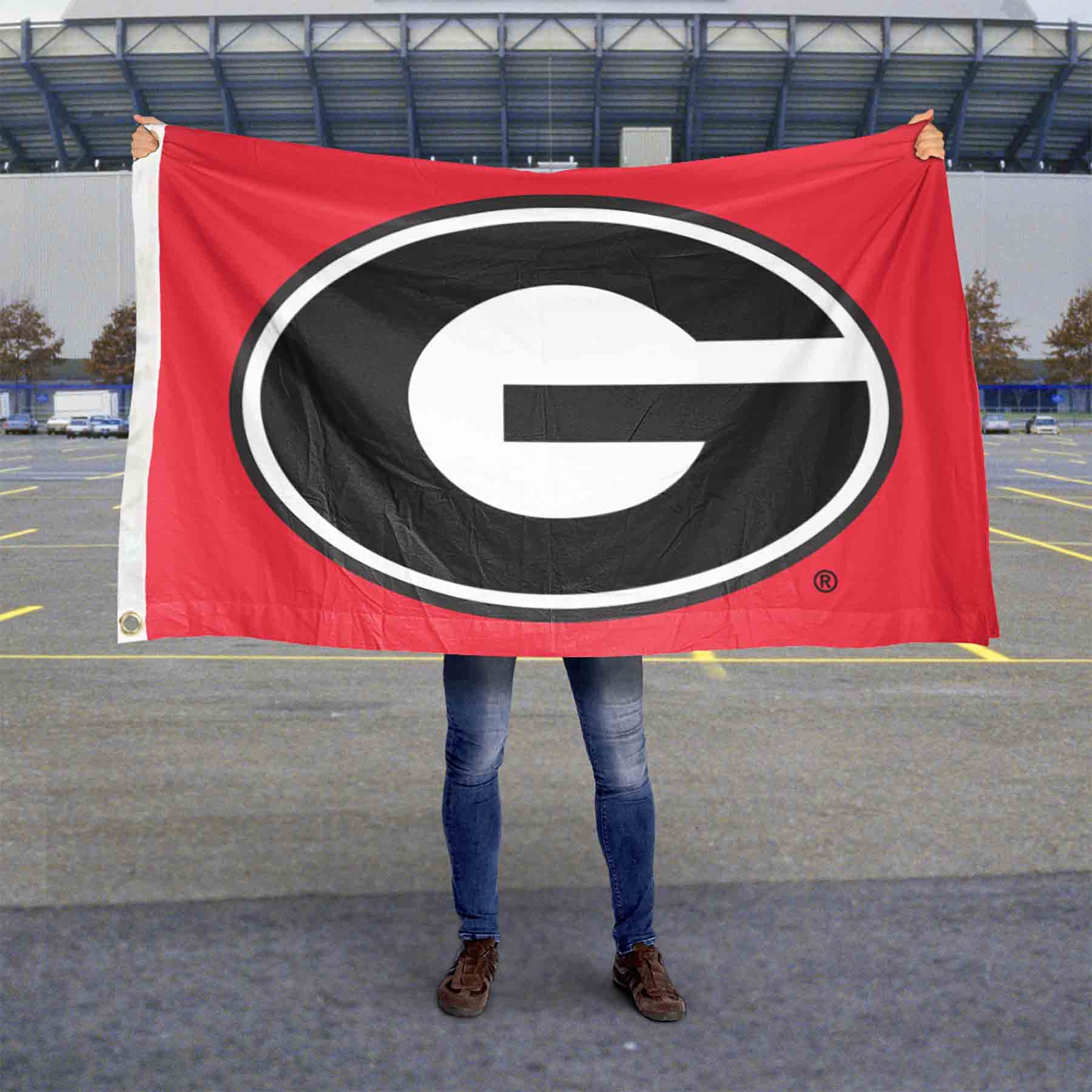 Snapklik.com : College Flags & Banners Co Georgia Bulldogs Dawgs ...